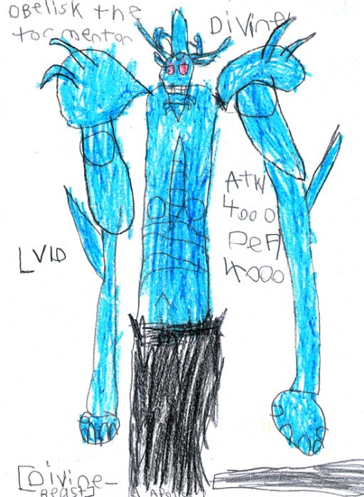 Obelisk the Tormentor. – ICECUBES the comic strip.