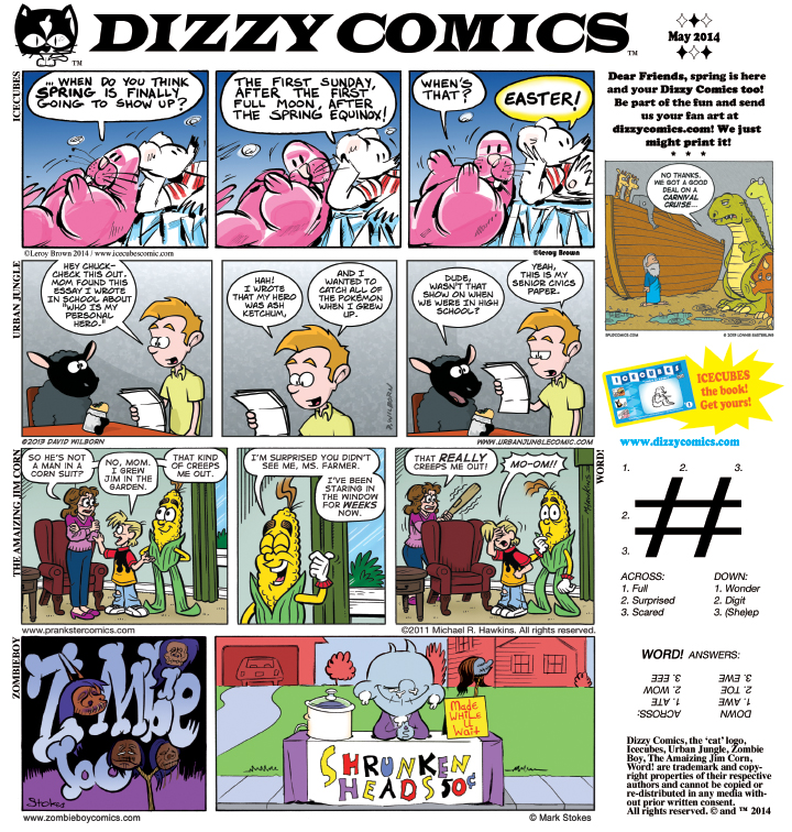 Dizzy Comics! – ICECUBES the comic strip.